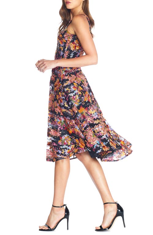 DRESS THE POPULATION Dress the Population Elisa Embellished Fit & Flare Dress